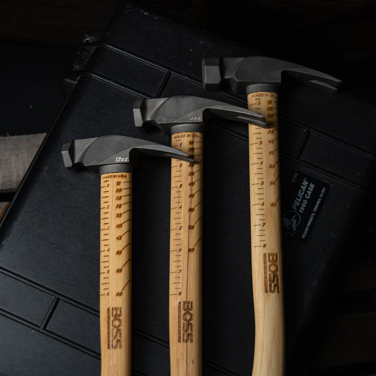Wood Handle Framing Hammers - Titanium & Steel Heads - Boss Hammer Co ...